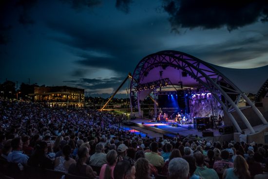 The Adderley Amphitheater at Cascades Park in Tallahassee, FL